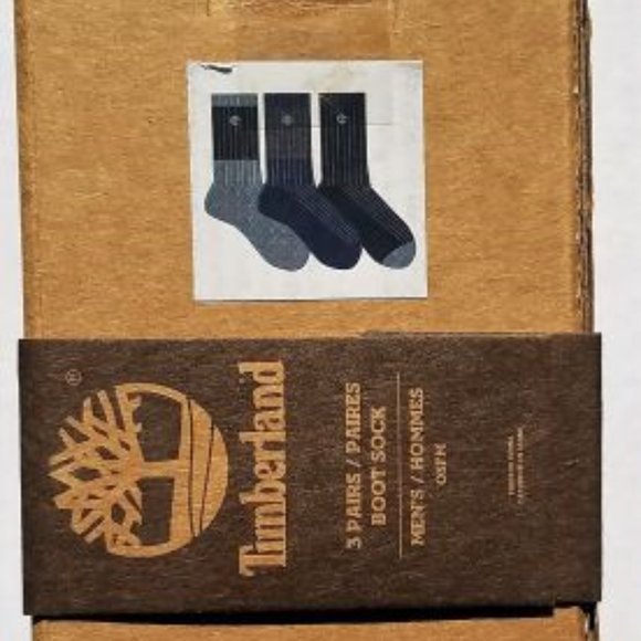 Timberland | Underwear & Socks | Timberland Mens 3 Pairs Boot Sock One ...